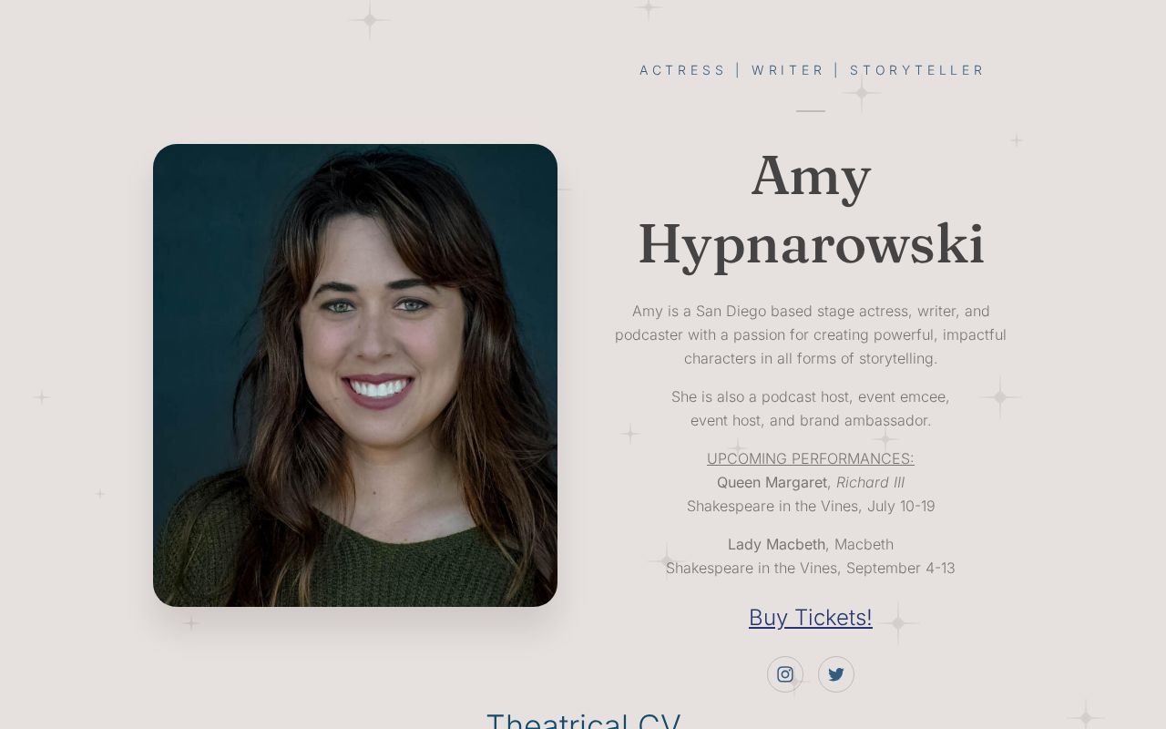 Amy Hypnarowski Actress